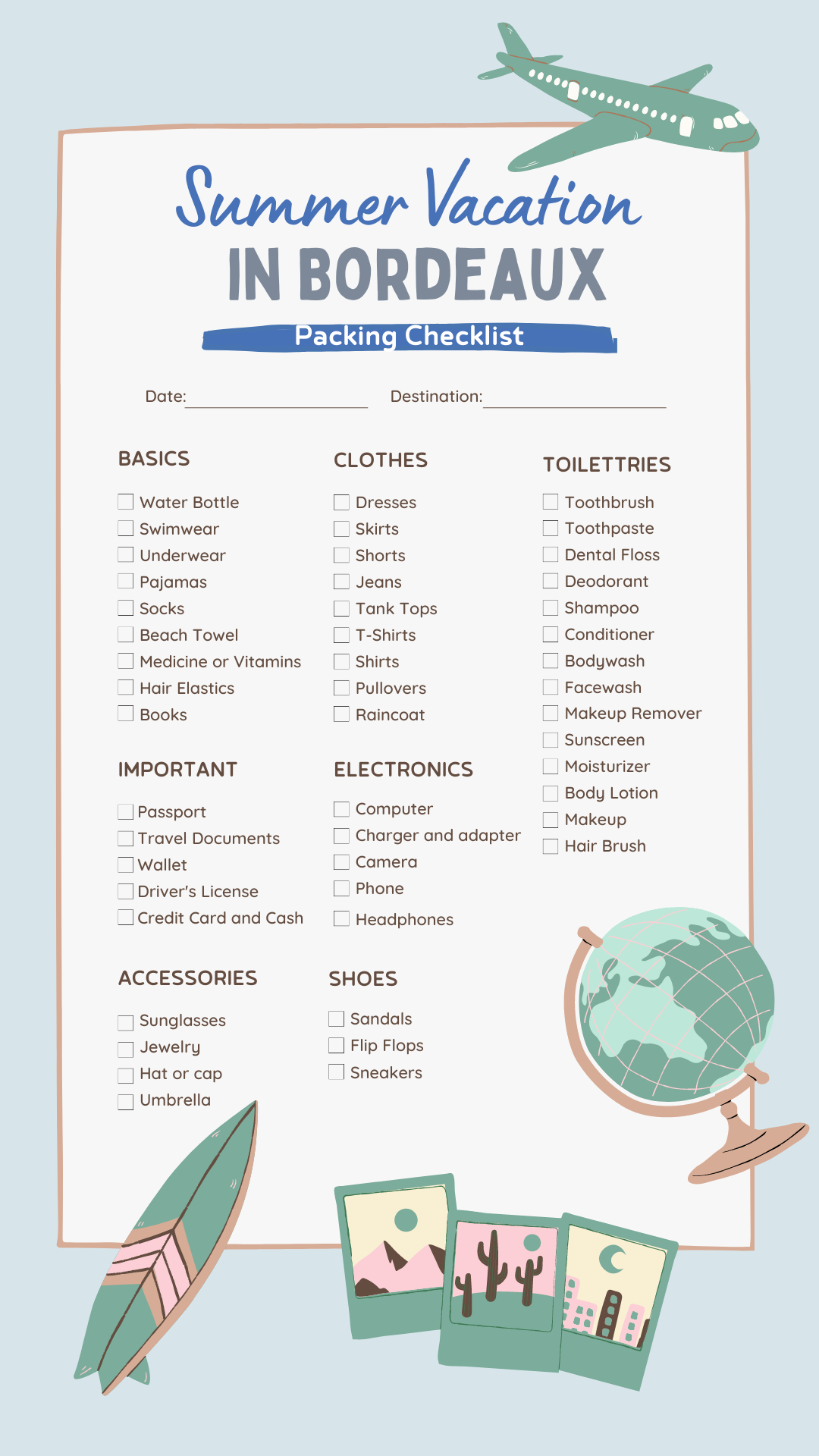 What to bring on your next trip to Bordeaux - Tours in Bordeaux